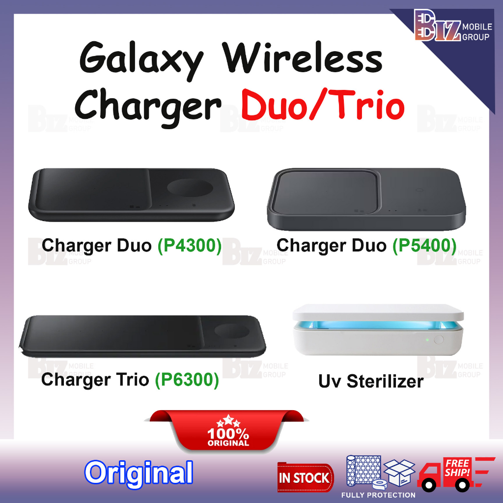 Samsung Wireless Charger Duo (EP-P5400) / (EP-P4300) / Samsung Wireless ...