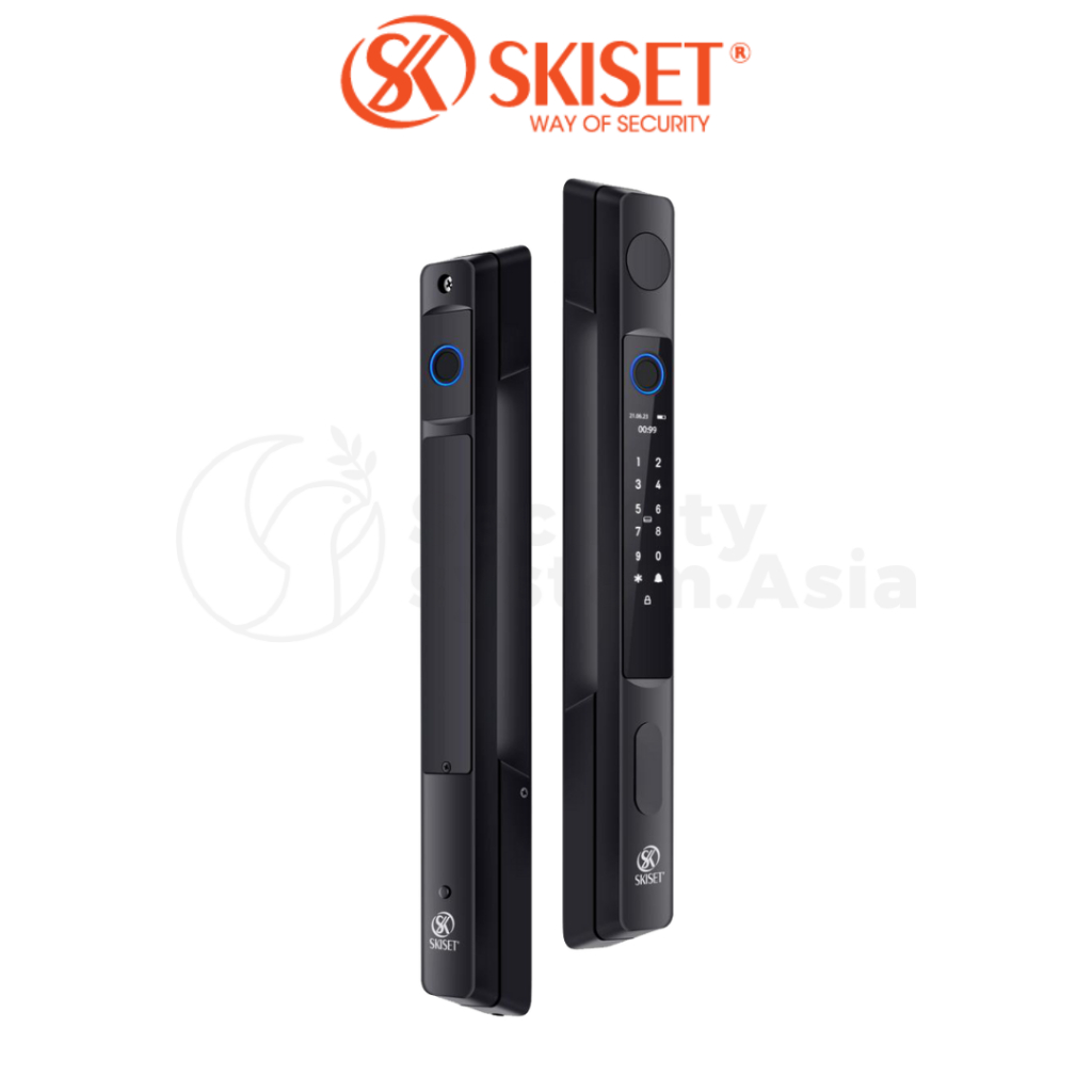 SKISET RS-5 Digital Door Lock Dual Fingerprint Smart Door Lock Digital ...