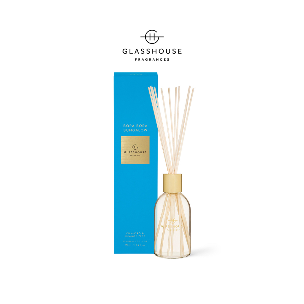 Glasshouse Fragrances Diffuser 250ml - Bora Bora Bungalow | Shopee Malaysia