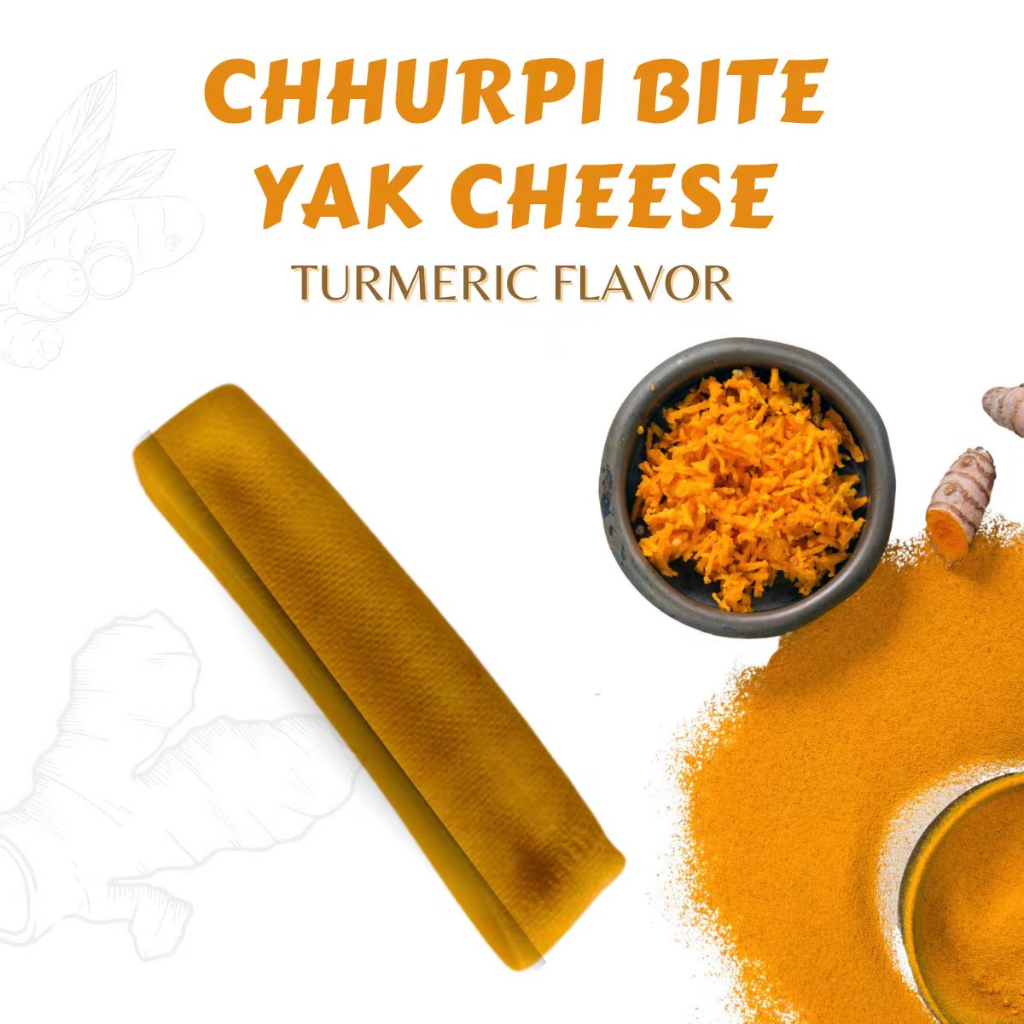 Chhurpi Bite Yak Cheese Tumeric Flavor 100g Dog Treats | Shopee Malaysia