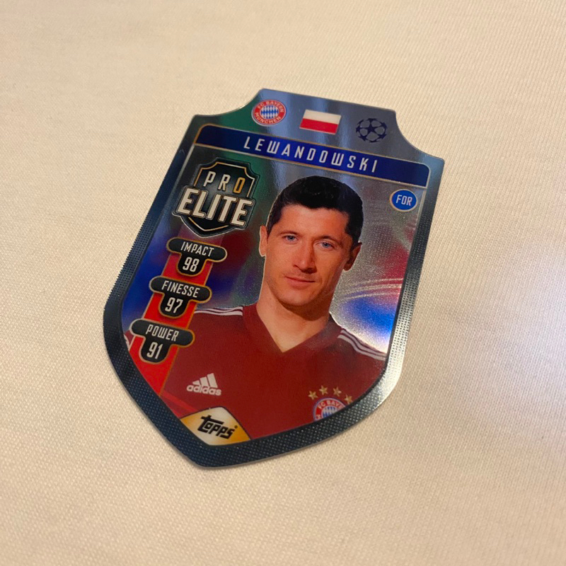MATCH ATTAX 21/22 SHIELD CARD ( R.Lewandowski ) | Shopee Malaysia