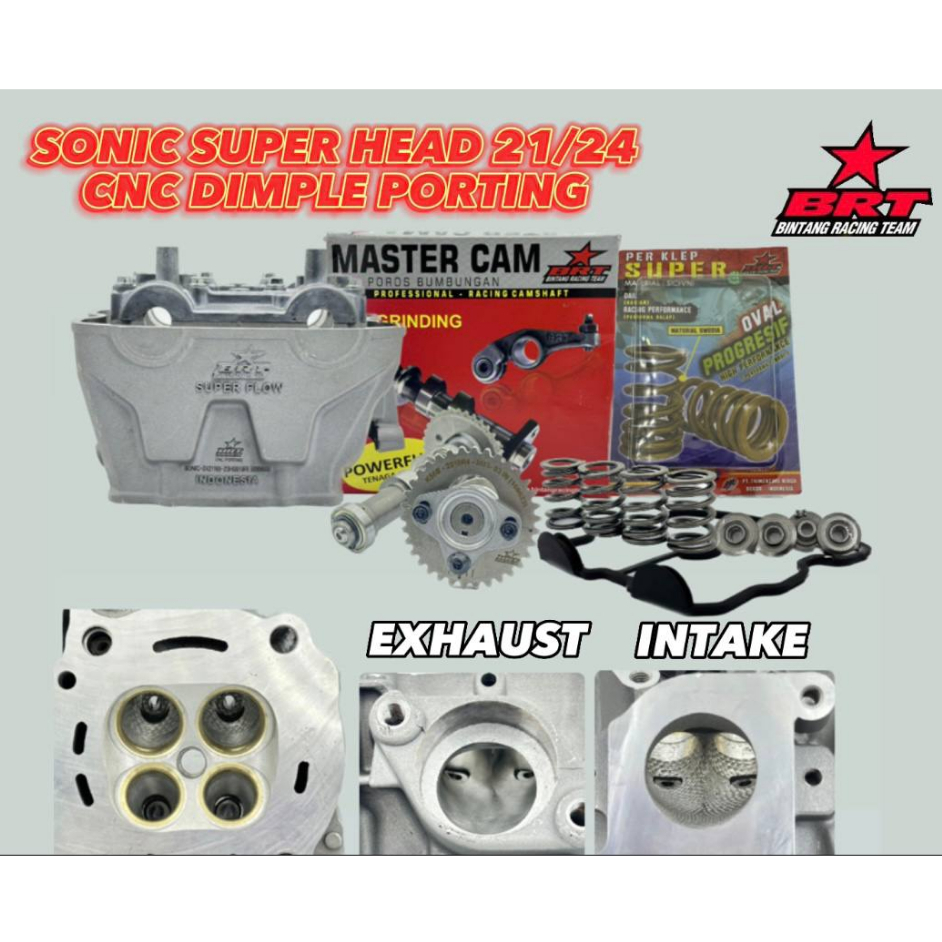 RSX150 / RS150 / RSX 150 / RS 150 BRT RACING SUPERHEAD SUPER HEAD ( CNC ...