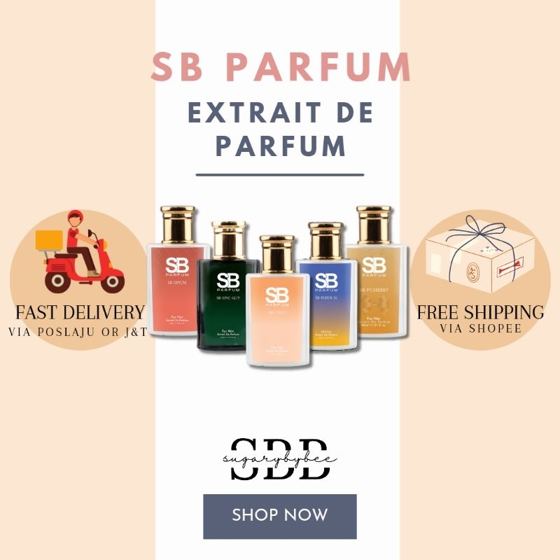 SB Parfum (Extrait de parfum) 30ml | Shopee Malaysia