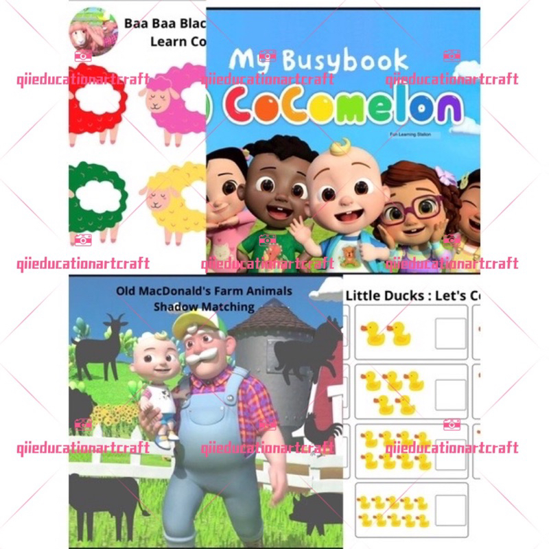 Cocomelon busy book sofy copy PDF | Shopee Malaysia