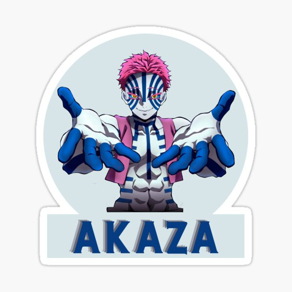 Akaza Demon Slayer Stickers v2 | Shopee Malaysia