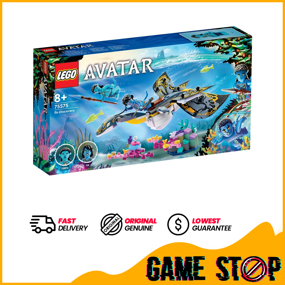 LEGO Avatar Ilu Discovery 75575, The Way of Water Movie Building Toy ...