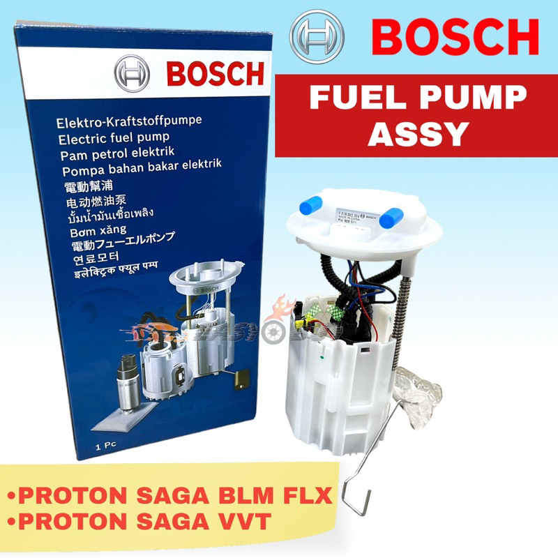 100% ORIGINAL BOSCH FUEL PUMP ASSY - PROTON SAGA VVT NEW / SAGA BLM FLX ...