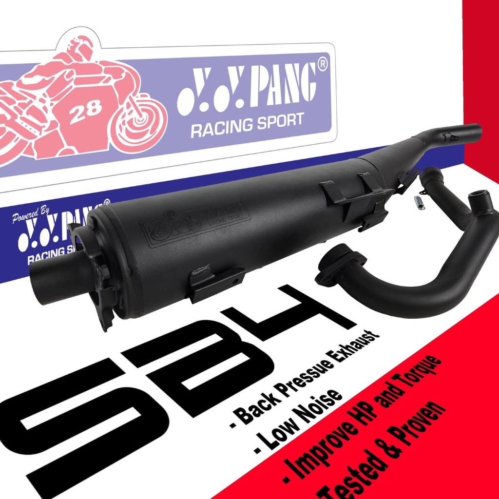 FREE YAMALUBE OIL - YY Pang Exhaust Y15ZR SB4 32MM | Shopee Malaysia