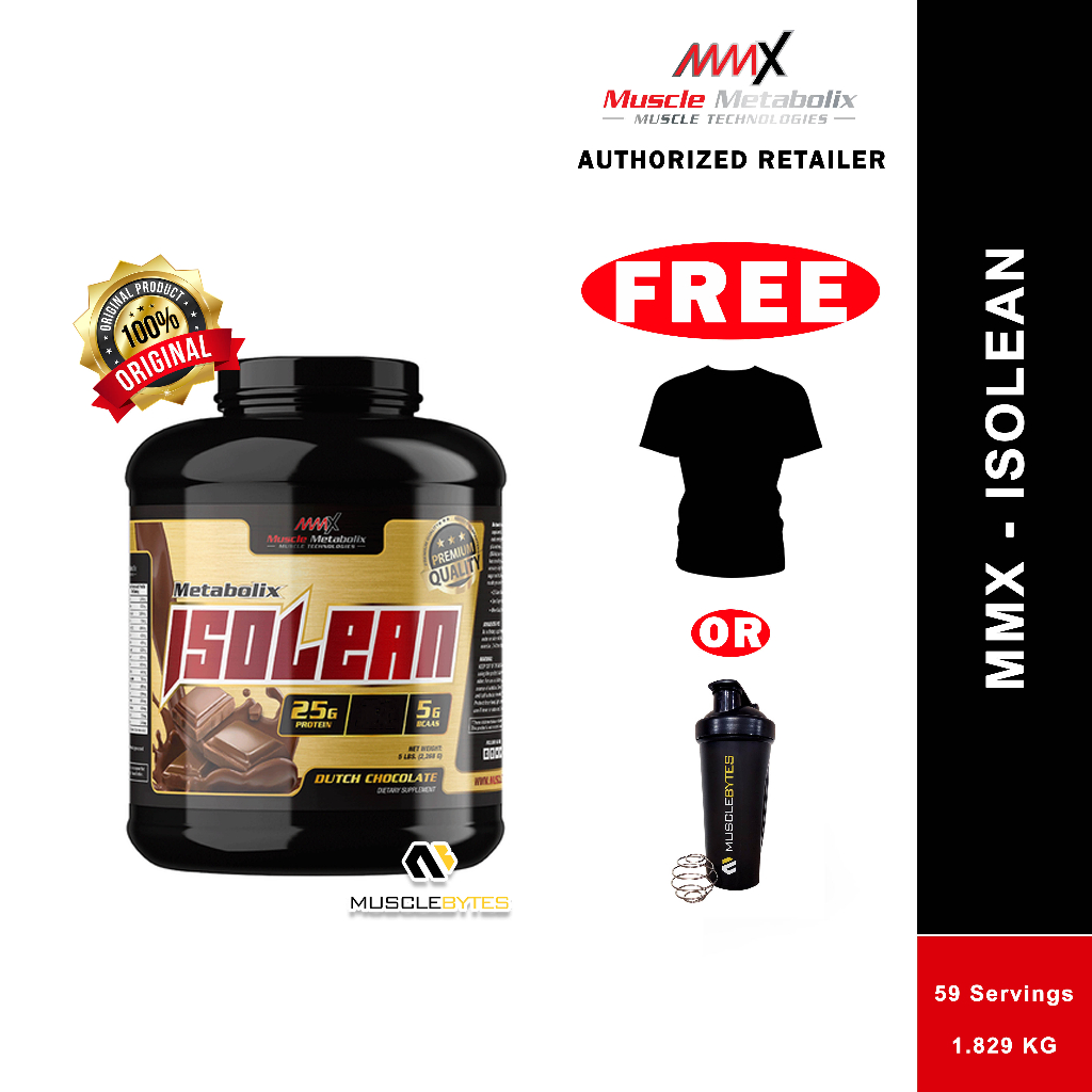 Muscle Metabolix - ISOLean [4LBS / 59 Servings] [MMX Isolate Whey ...