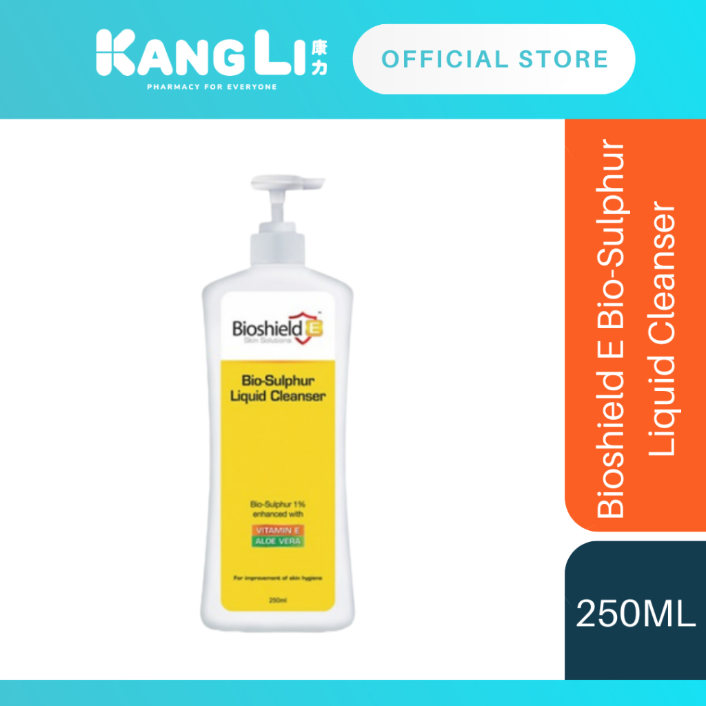 Bioshield E Bio-Sulphur Liquid Cleanser 250ml | Shopee Malaysia