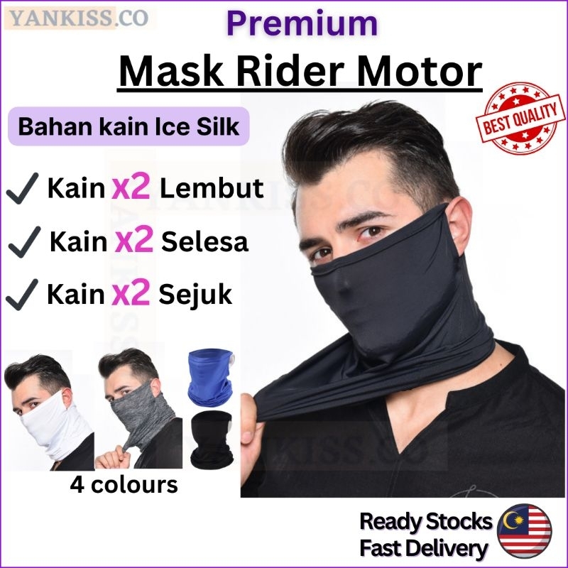 Cooling Mask Rider Motor Kain Mask Muka Rider Topeng Muka Rider Mask ...