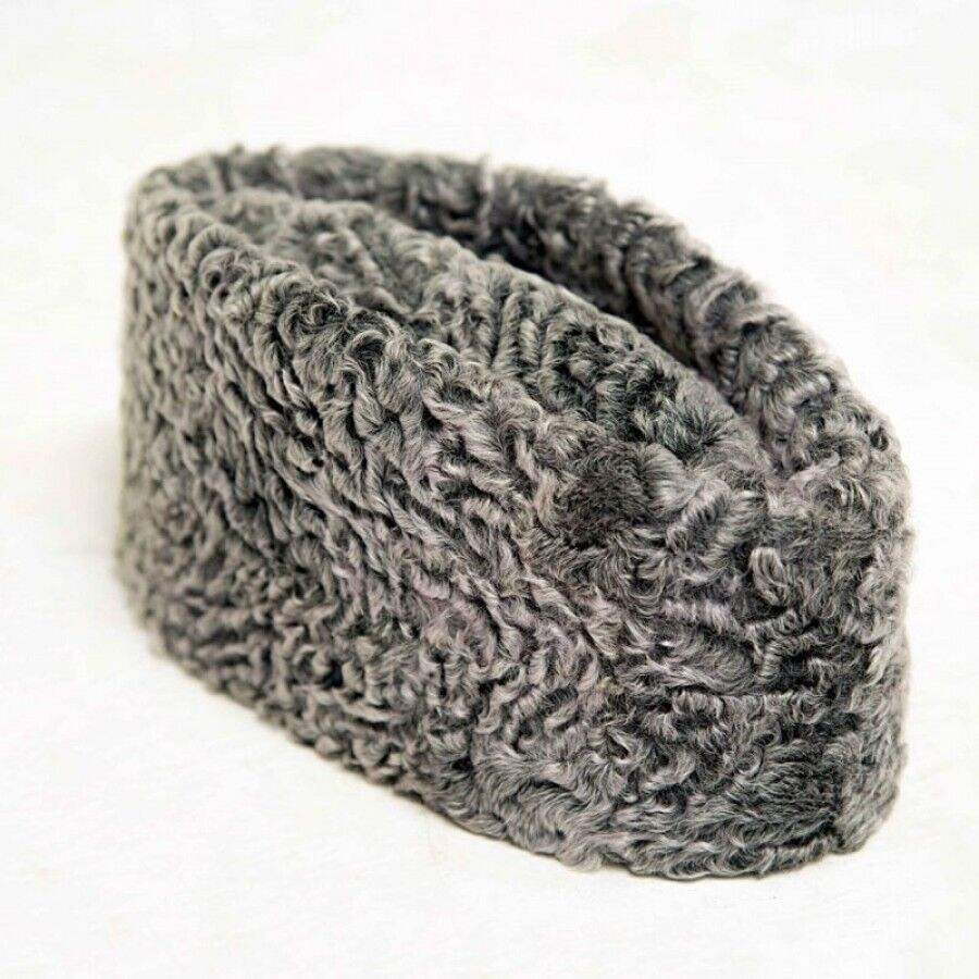 gray karakul hat new authentic Beautiful Grey Original Fur Karakul Cap ...