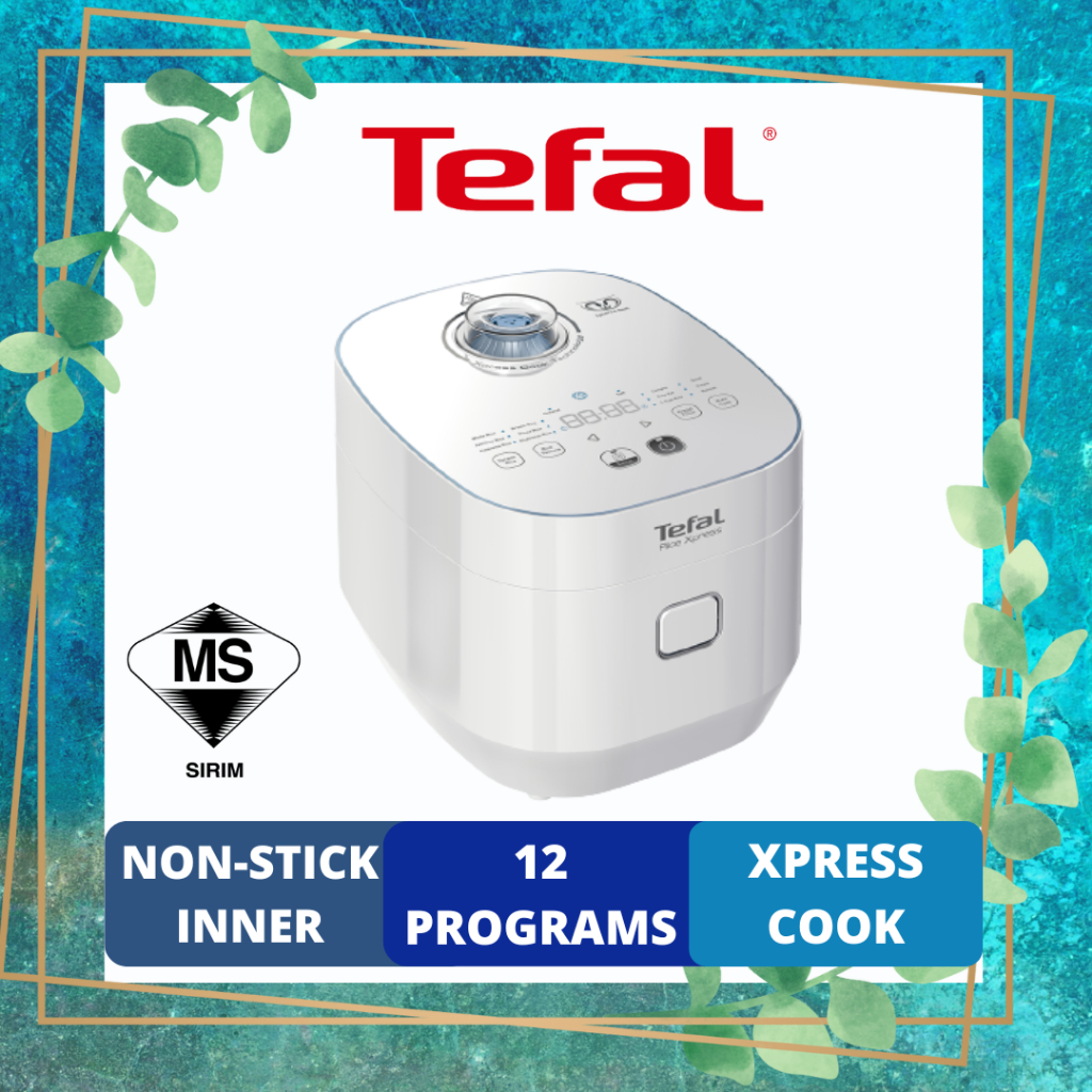 Tefal Rice Xpress Fuzzy Logic Rice Cooker 1.5L (RK5221) | Shopee Malaysia