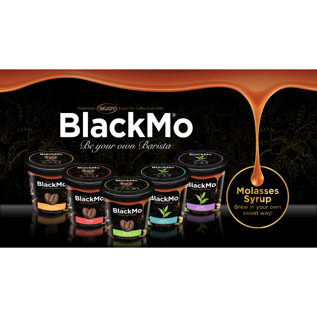 BlackMo Oat Milk Coffee and Tea (34g x 10 sachets) | Shopee Malaysia