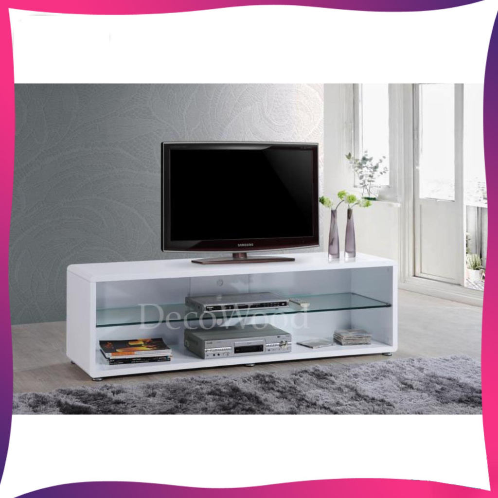 5-Feet Solid TV Cabinet Wood Lounge Cabinet Display Cabinet LCD LED ...