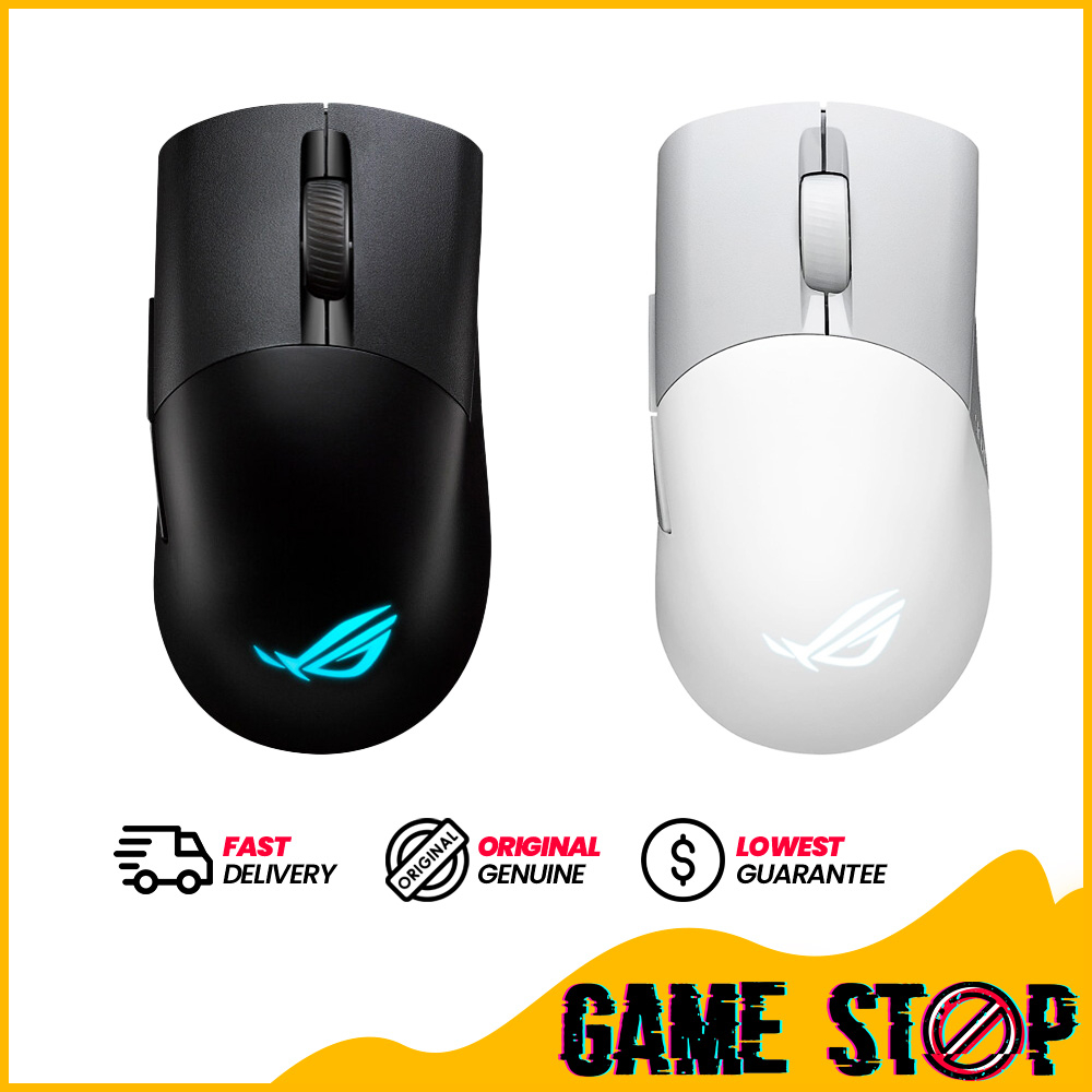 Asus ROG P709 Keris Wireless AimPoint Gaming Mouse - Black / White ...