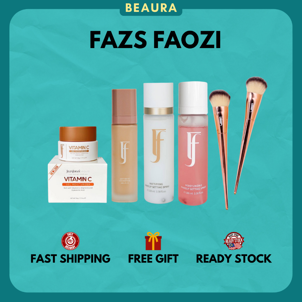 FAZS FAOZI SETTING SPRAY MULTITASKER BRUSH FOUNDATION MIXING PALETTE ...