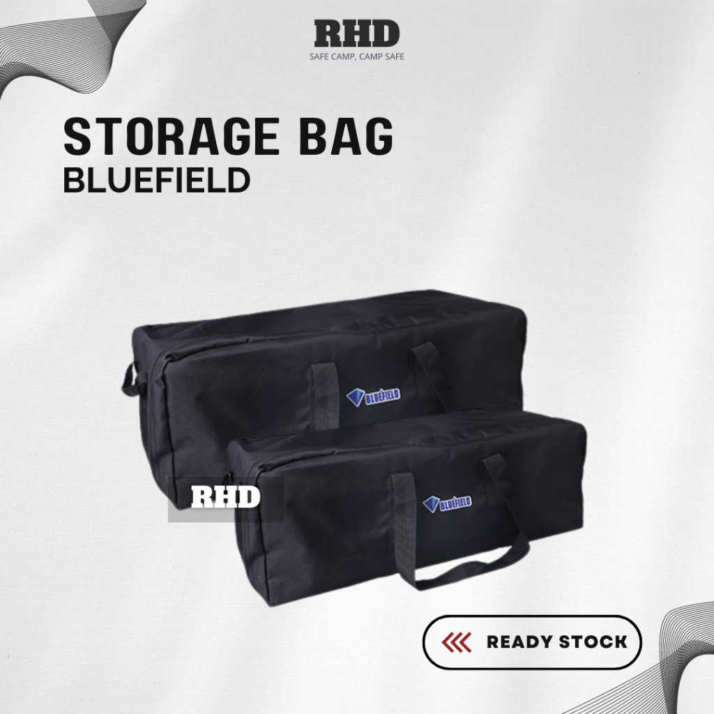 Bluefield Heavy Duty Duffle Bag for Outdoor Travel Picnic Box Camping ...