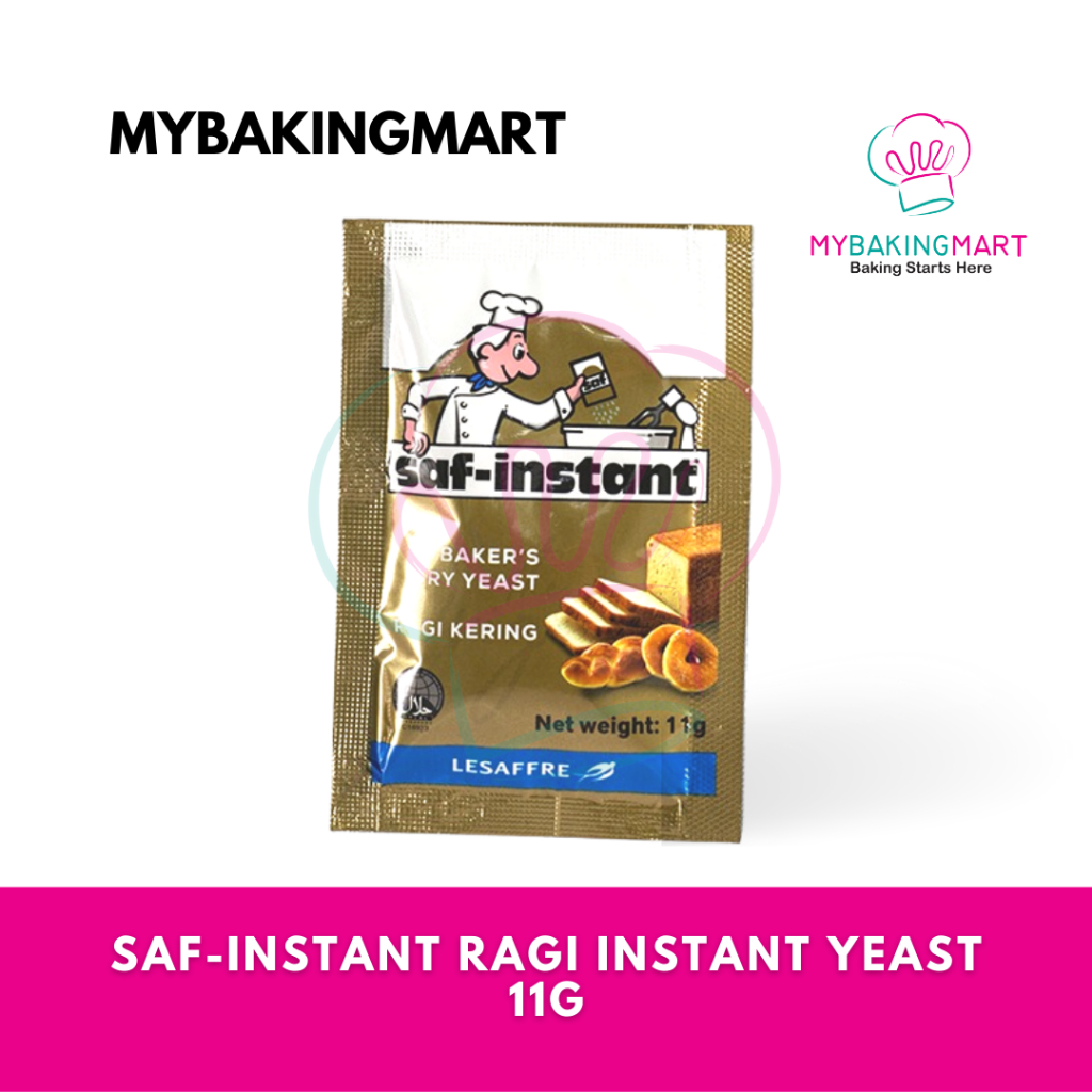 Mybakingmart | Saf-Instant Yeast / Halal Yis 11g Sachets - 30 Aug 2024 ...