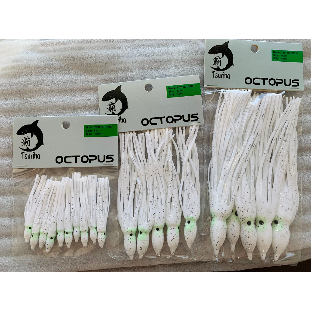 (READY STOK) 🦈 TSURIHA🦈 SOTONG GETAH SOTONG TIRUAN SOTONG PUTIH OCTOPUS ...