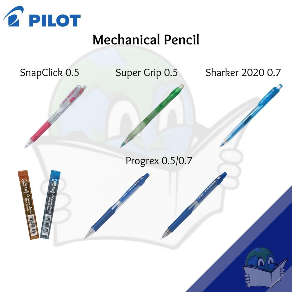 [Pilot] SnapClick/SuperGrip Neon/Shaker 2020/Progrex Mechanical Pencil ...