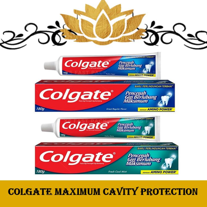 COLGATE MAXIMUM CAVITY PROTECTION | Shopee Malaysia