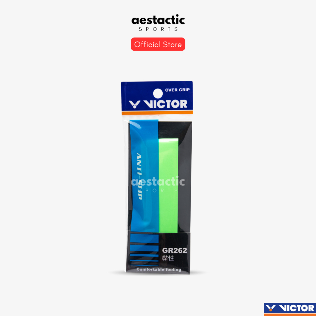 [100% ORIGINAL] VICTOR Badminton Grip Anti-Slip GR262 Plain (without ...