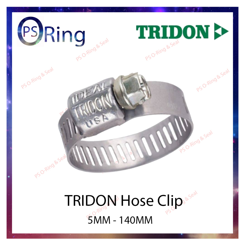 Original TRIDON USA Hose Clip Hose Clamp Pipe Clip Piping Clip Klip ...