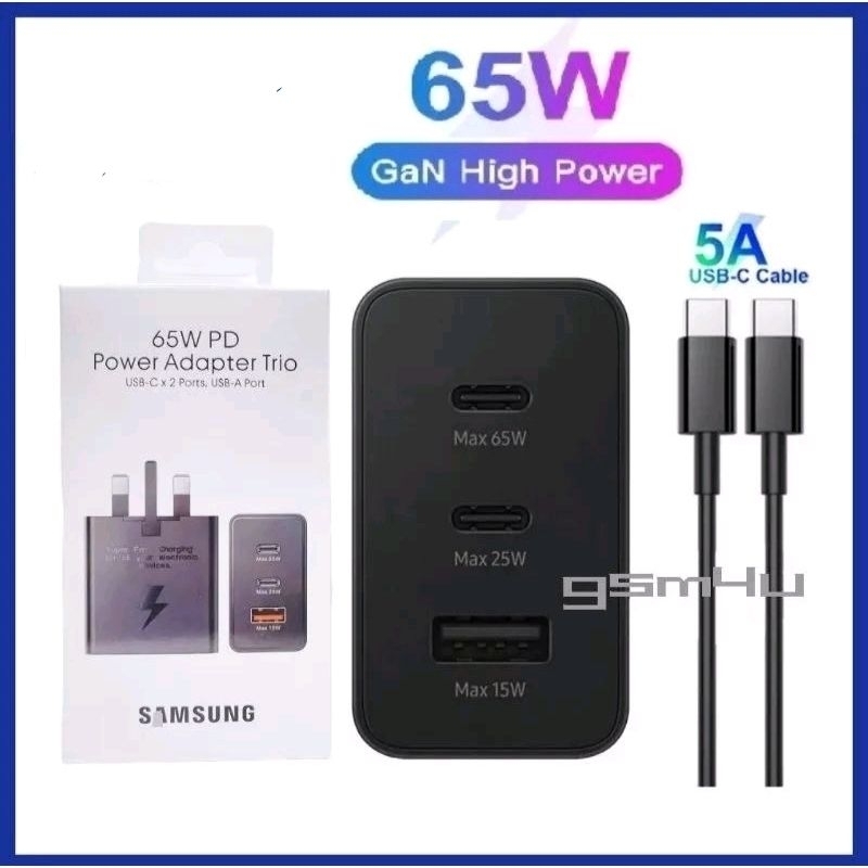 [65W/45W/35W]Sam Galaxy Z Flip 2 3 4 S23/S22/S21 Ultra Tab S8/S7 USB-C Charger Suppot SuperFast ...