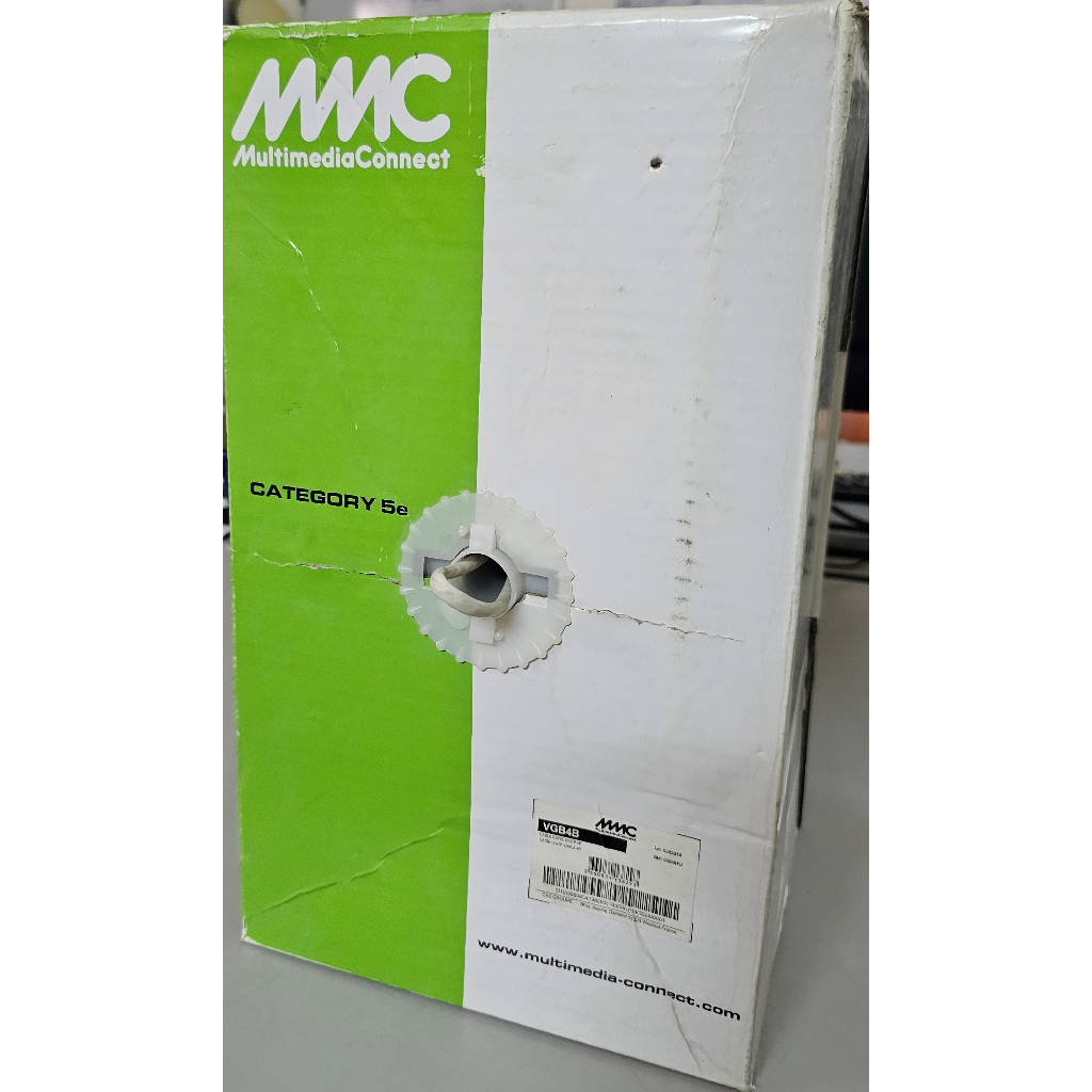 MMC VGBxy CAT5e U/UTP cable 4 or 2x4 pairs PVC sheath (JKR Approved ...
