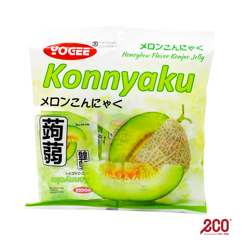 Yogee Konnyaku Konjac Jelly with Honeydew Flavour (154g) - AD-L001-T02 ...