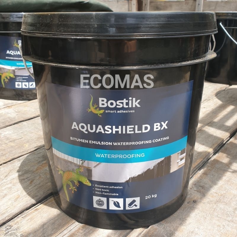 BOSTIK AQUASHIELD BX (20KG) BITUMEN EMULSION WATERPROOFING COATING ...