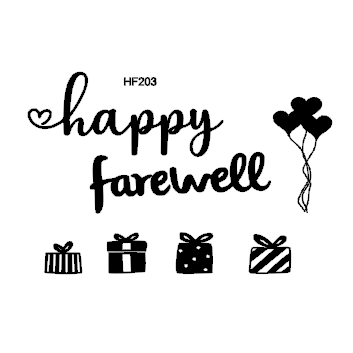 STICKER HAPPY FAREWELL FOR BALLOON (SIZE A4/A5/4X6) | Shopee Malaysia