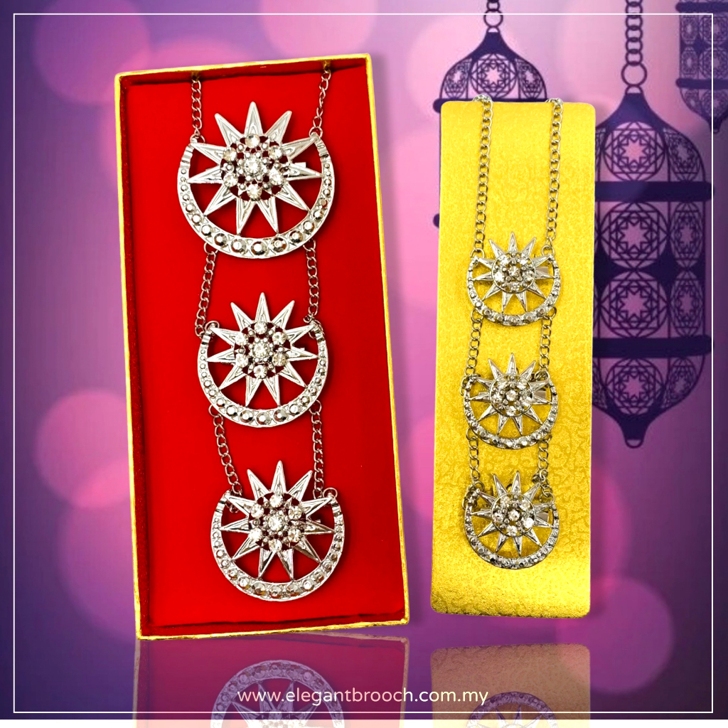 Elegant Brooch Kerongsang Set Sedondon Ibu dan Anak Traditional Dokoh ...