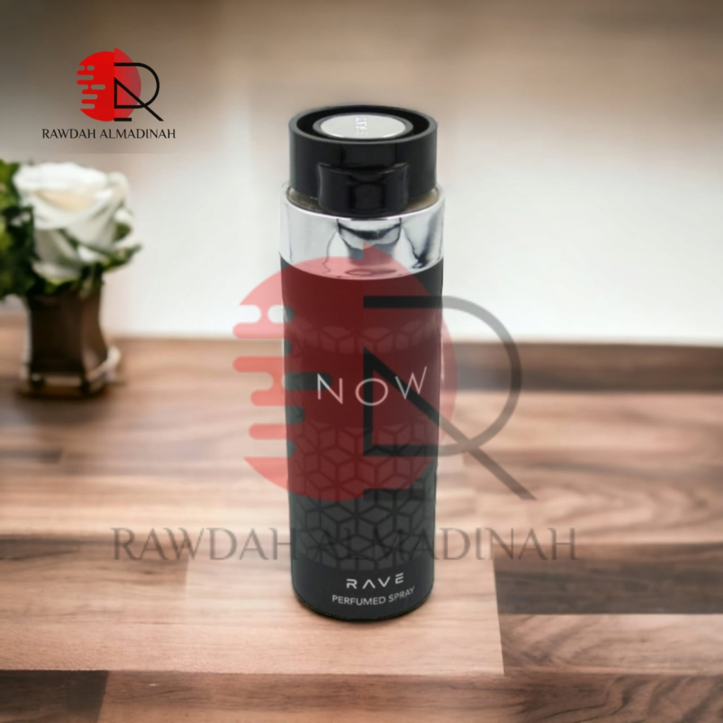 RAVE NOW Perfumed Body Spray For Men 200ML | Shopee Malaysia
