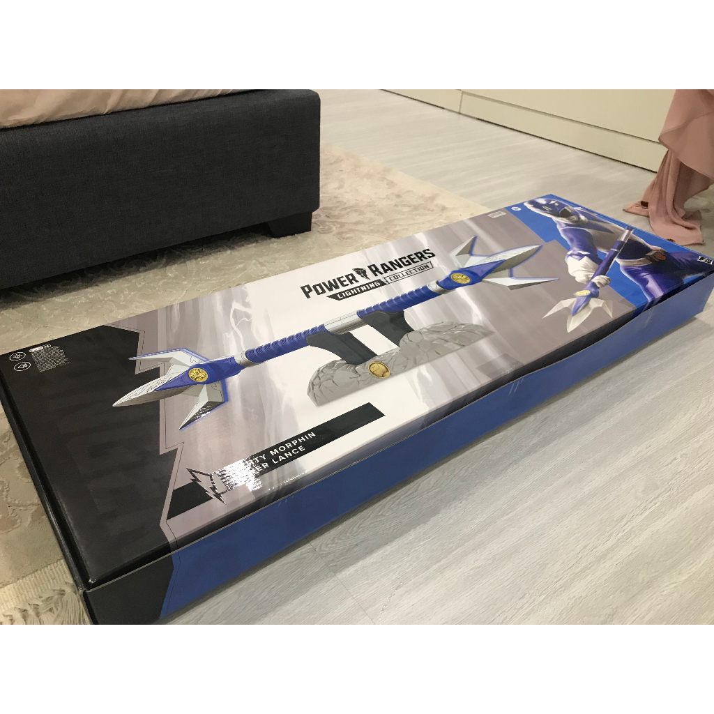 POWER RANGERS POWER LANCE BLUE RANGER WEAPON | Shopee Malaysia