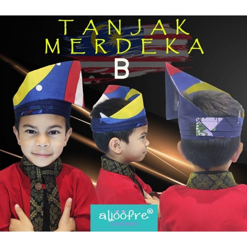 Tanjak Tengkolok Merdeka Kanak-kanak & Dewasa by Aljoofre | Shopee Malaysia