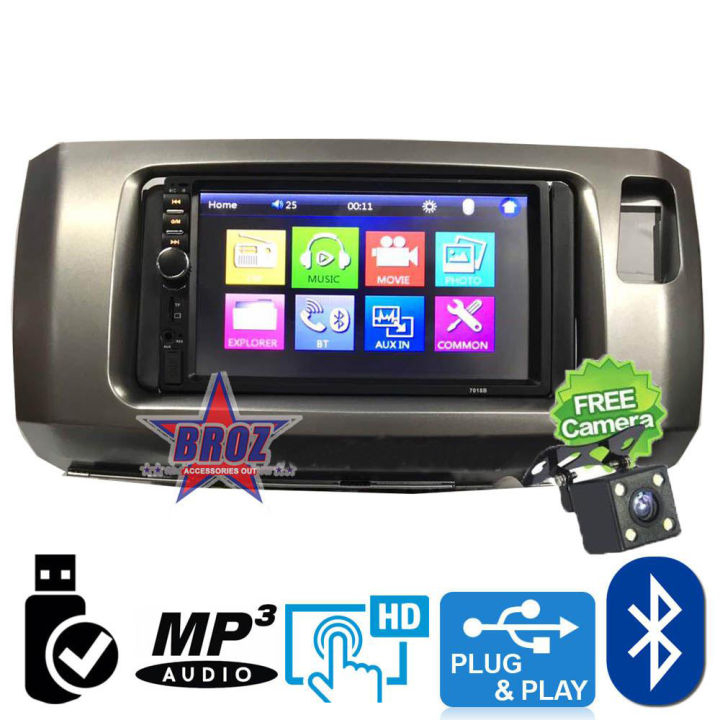 [FREE REVERSE CAMERA] Alza Old 09-21 MP5 7" Touchscreen Usb Bluetooth ...