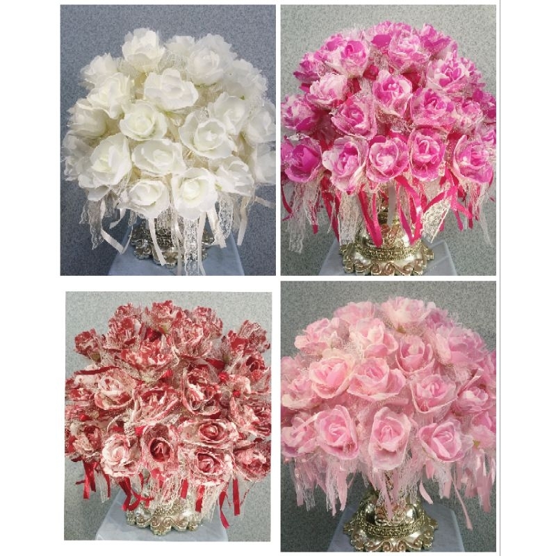 50PCS MURAH BUNGA TELUR BUNGATELUR EGG FLOWER KAHWIN TUNANG KENDURI ...