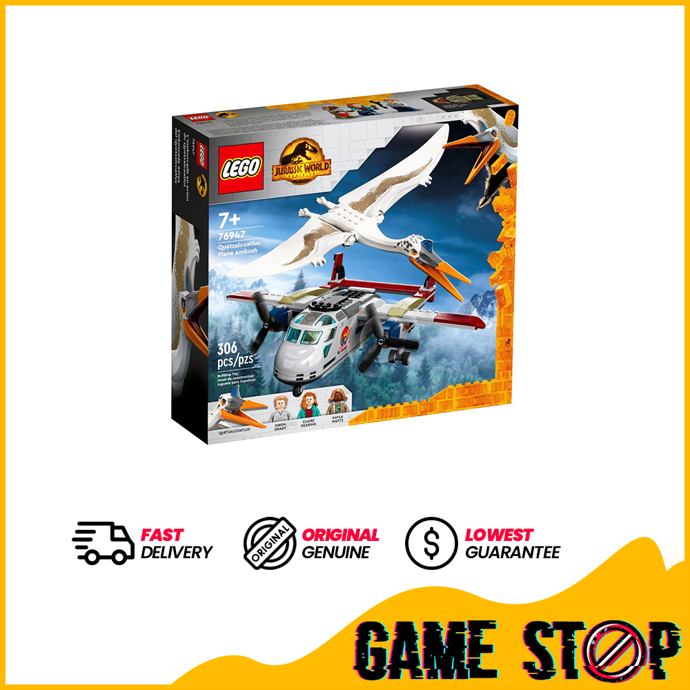 LEGO 76947 Jurassic World - Quetzalcoatlus Plane Ambush | Shopee Malaysia