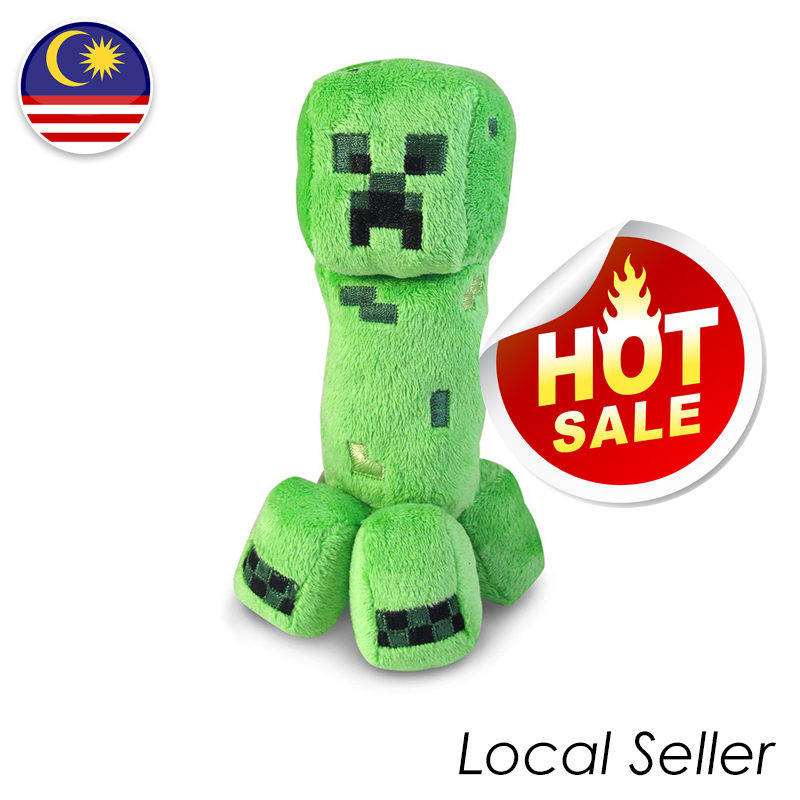 Minecraft Plush Soft Toys[creeper] | Shopee Malaysia