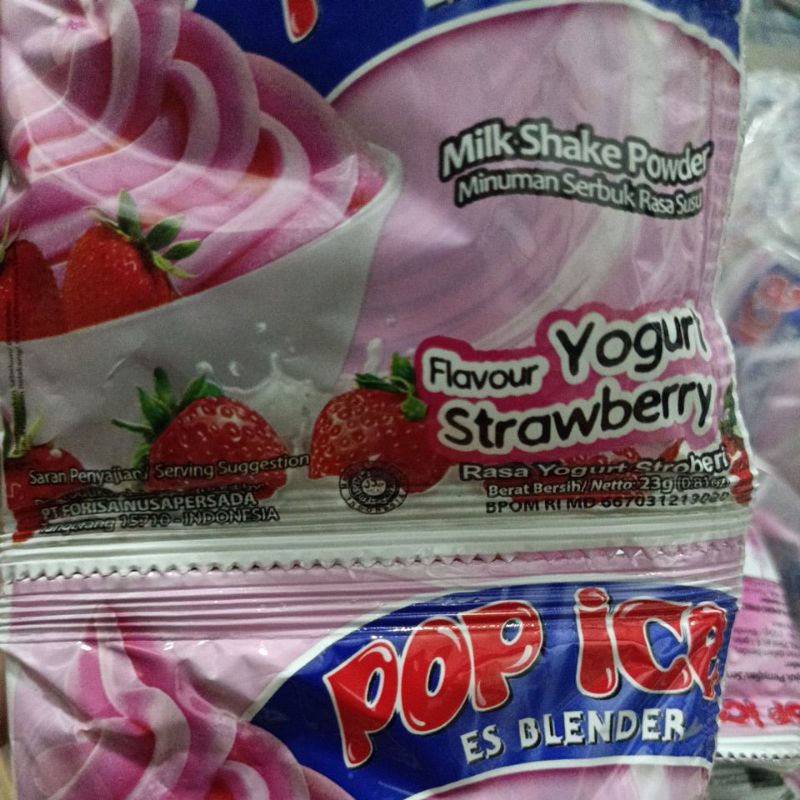ES BLENDER POP ICE UYU ISI 10sachet ASLI INDONESIA | Shopee Malaysia