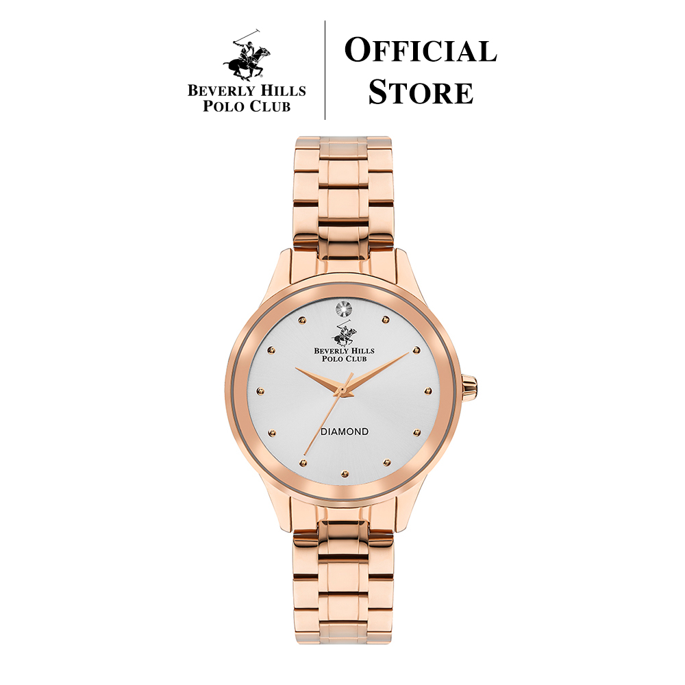 Beverly Hills Polo Club BHPC Ladies' Stainless Steel Quartz Watch ...