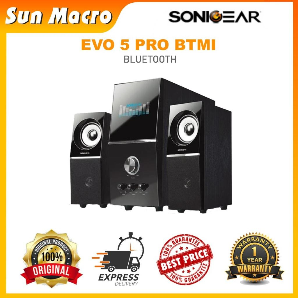 SONIC GEAR EVO 5 PRO SPEAKER | Shopee Malaysia