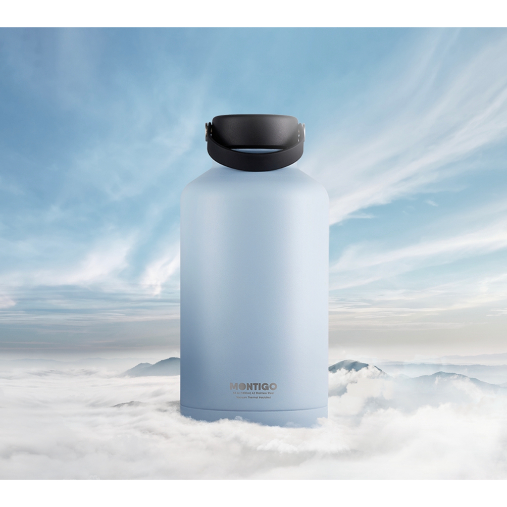 Montigo ACE Insulated Stainless Steel Bottle (Massive, 64oz) | Shopee ...