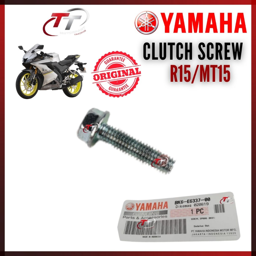 YAMAHA R15 YZF155 VVA V3 MT15 MT-15 Clutch Spring Screw Klac Skru Skrew ...
