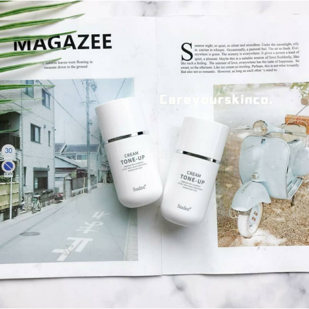现货免运！Sudee Tone-Up Cream 50ml 水光素颜霜 美白 提亮素颜霜 | Shopee Malaysia