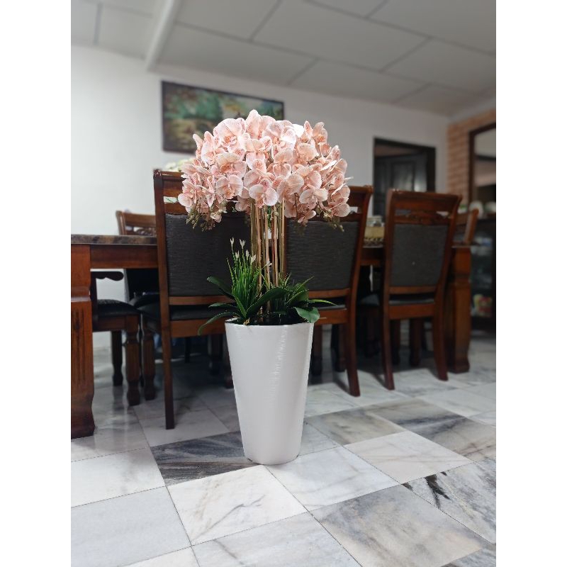 FLOOR ORCHID/GUBAHAN ORKID PREMIUM PASU BESAR TINGGI UNTUK RUMAH, OFIS ...