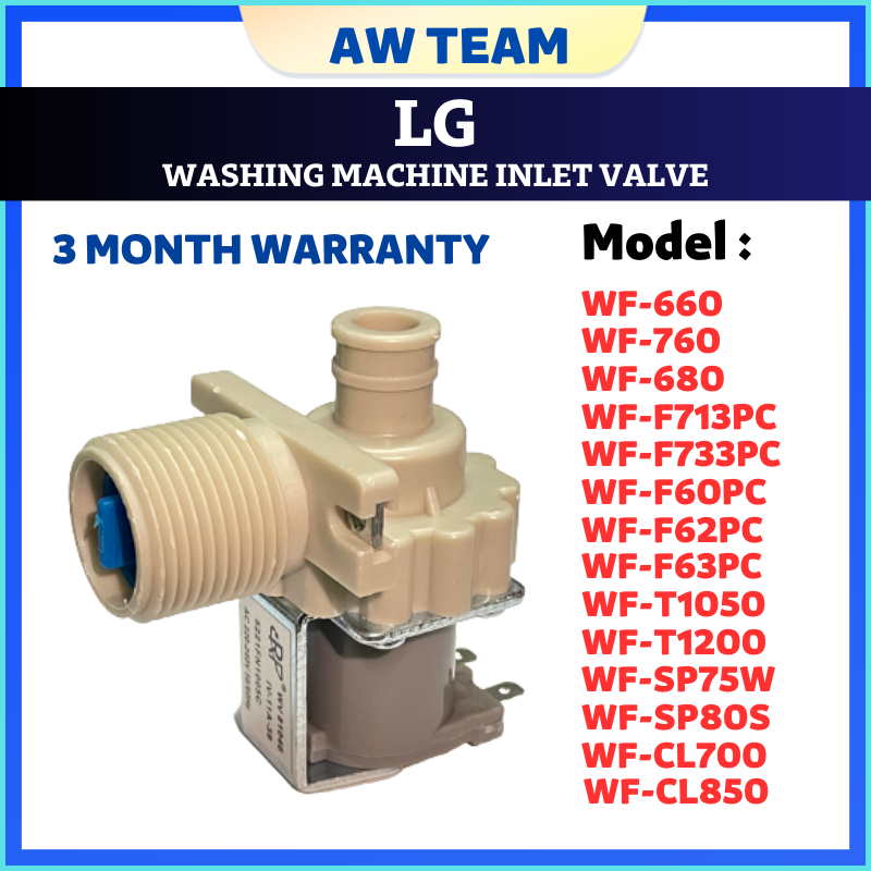 LG Washing Machine Water Inlet Valve Feed Valve WF-F60PC WF-F62PC WF ...