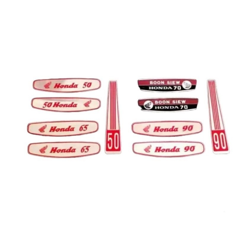 STICKER TANK EMBLEM LOGO HONDA C50 C65 C70 C90 | Shopee Malaysia